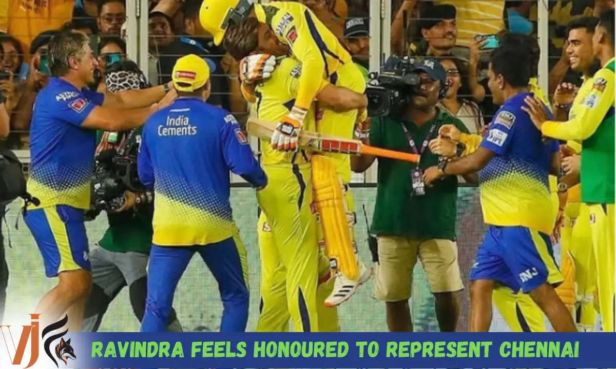 Ravindra Feels Honoured To Represent Chennai - VJFox